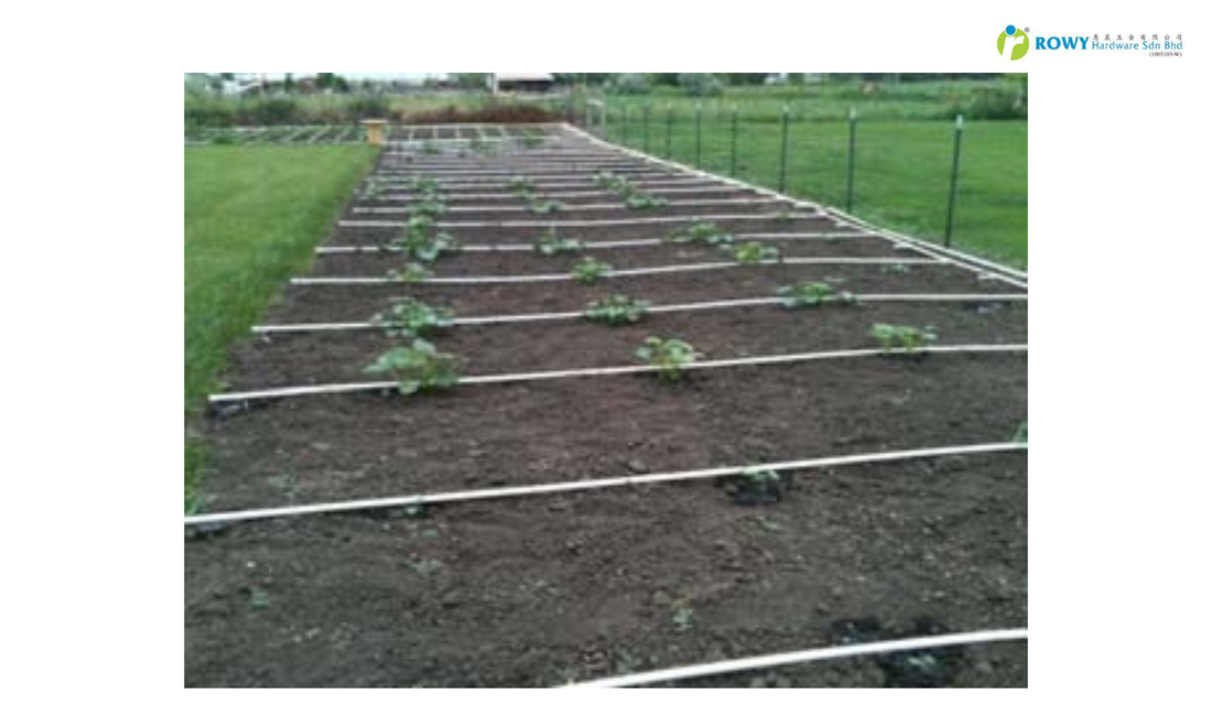 PVC pipe Irrigation System DIY - Rowy Hardware