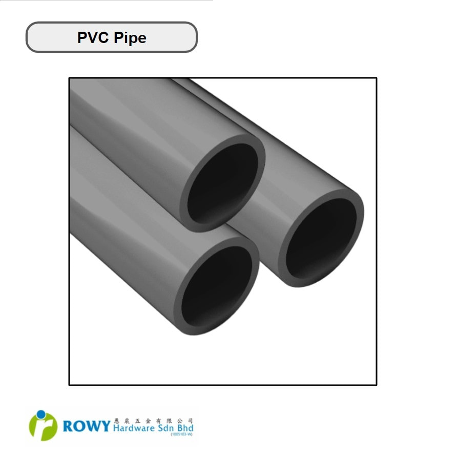 PVC Piping with Sirim 6 meter
